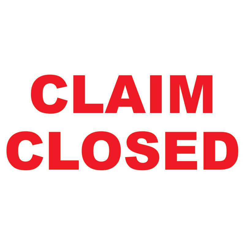 Claim Closed Self-Inking Stamp