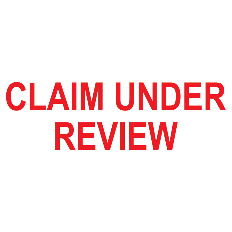 Claim Under Review Self-Inking Stamp