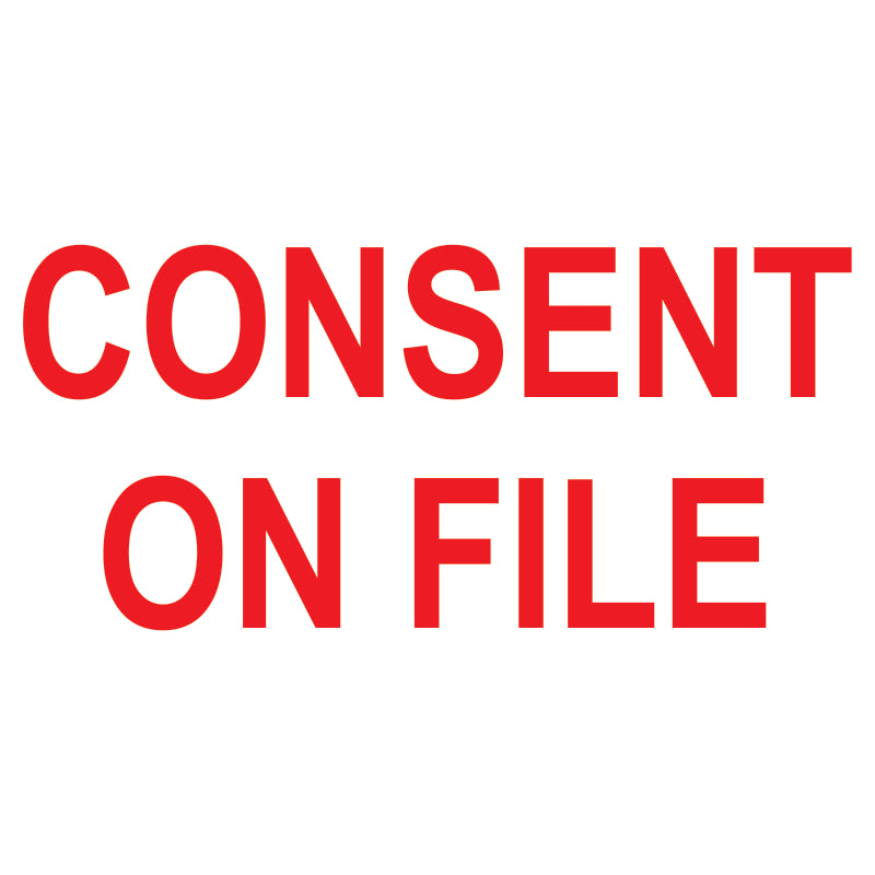 Consent On File Self-Inking Stamp