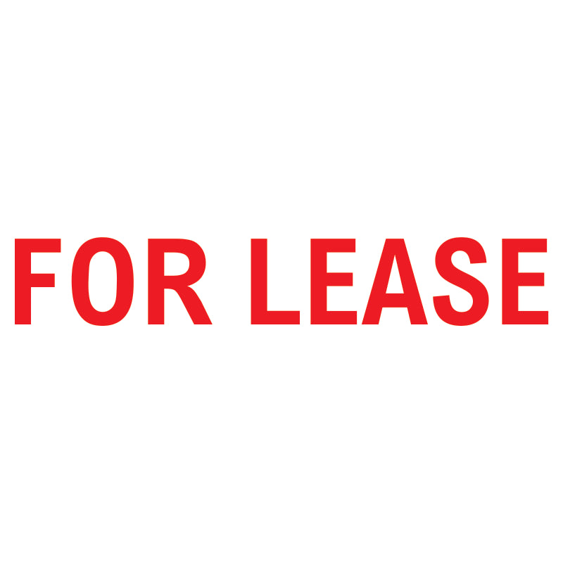 For Lease Self-Inking Stamp