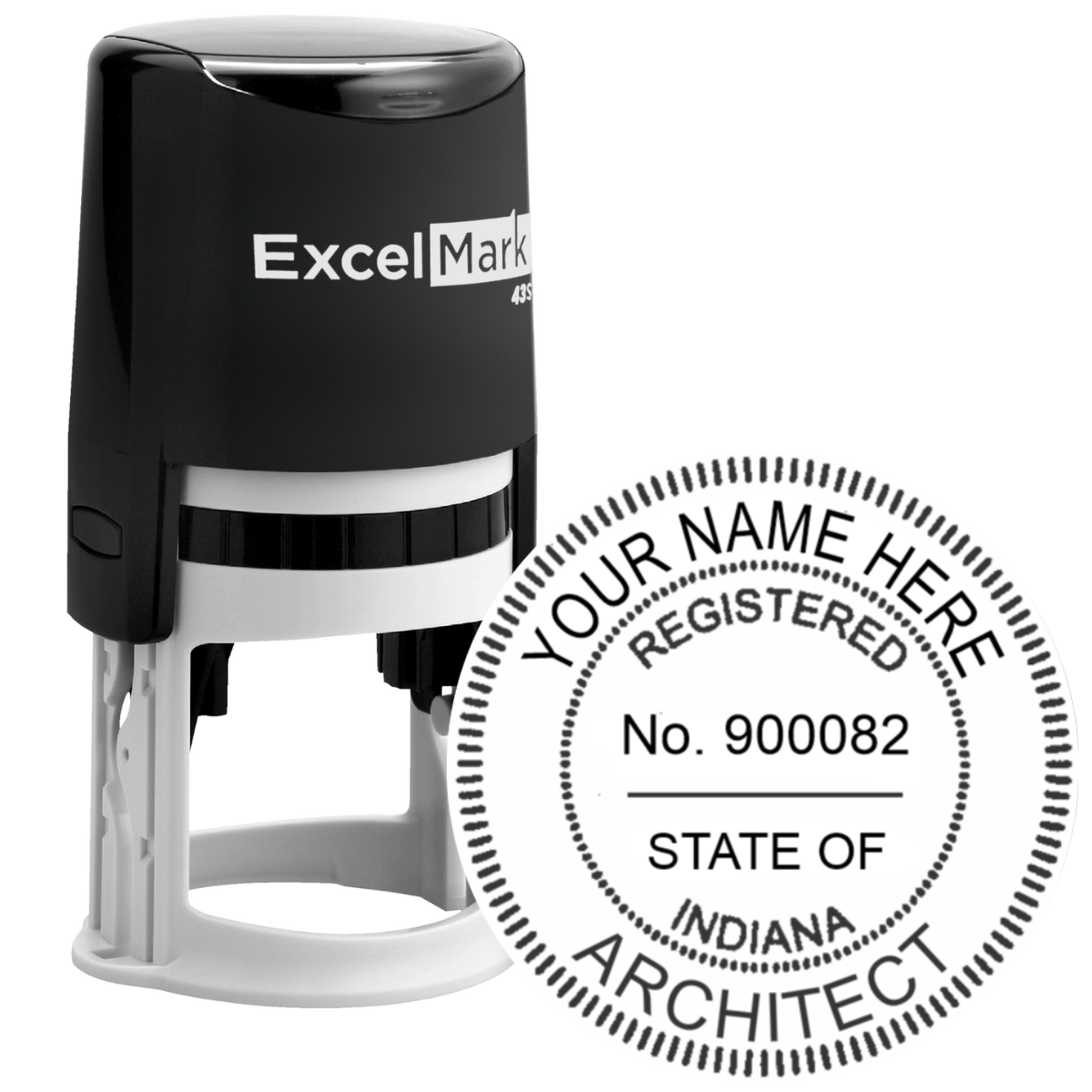 Indiana Architect Seal Stamp | Schwaab, Inc