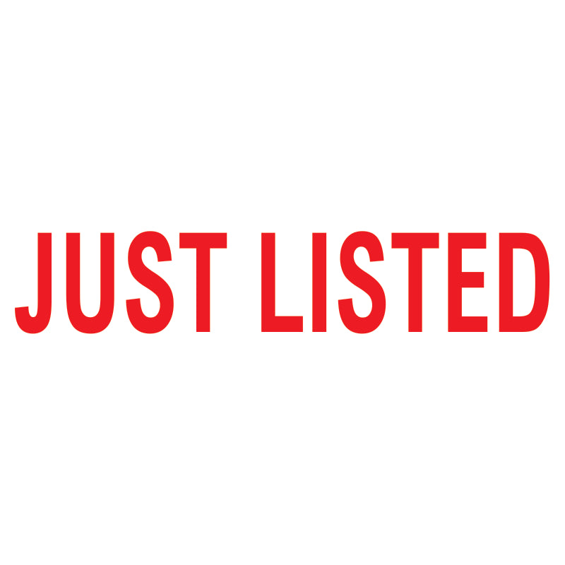 Just Listed Self-Inking Stamp