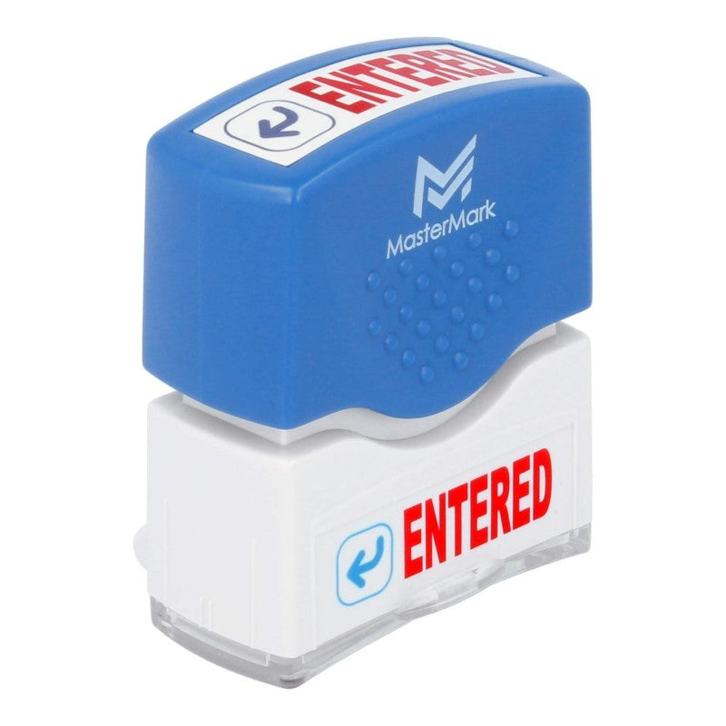 Two Color Entered Stamp