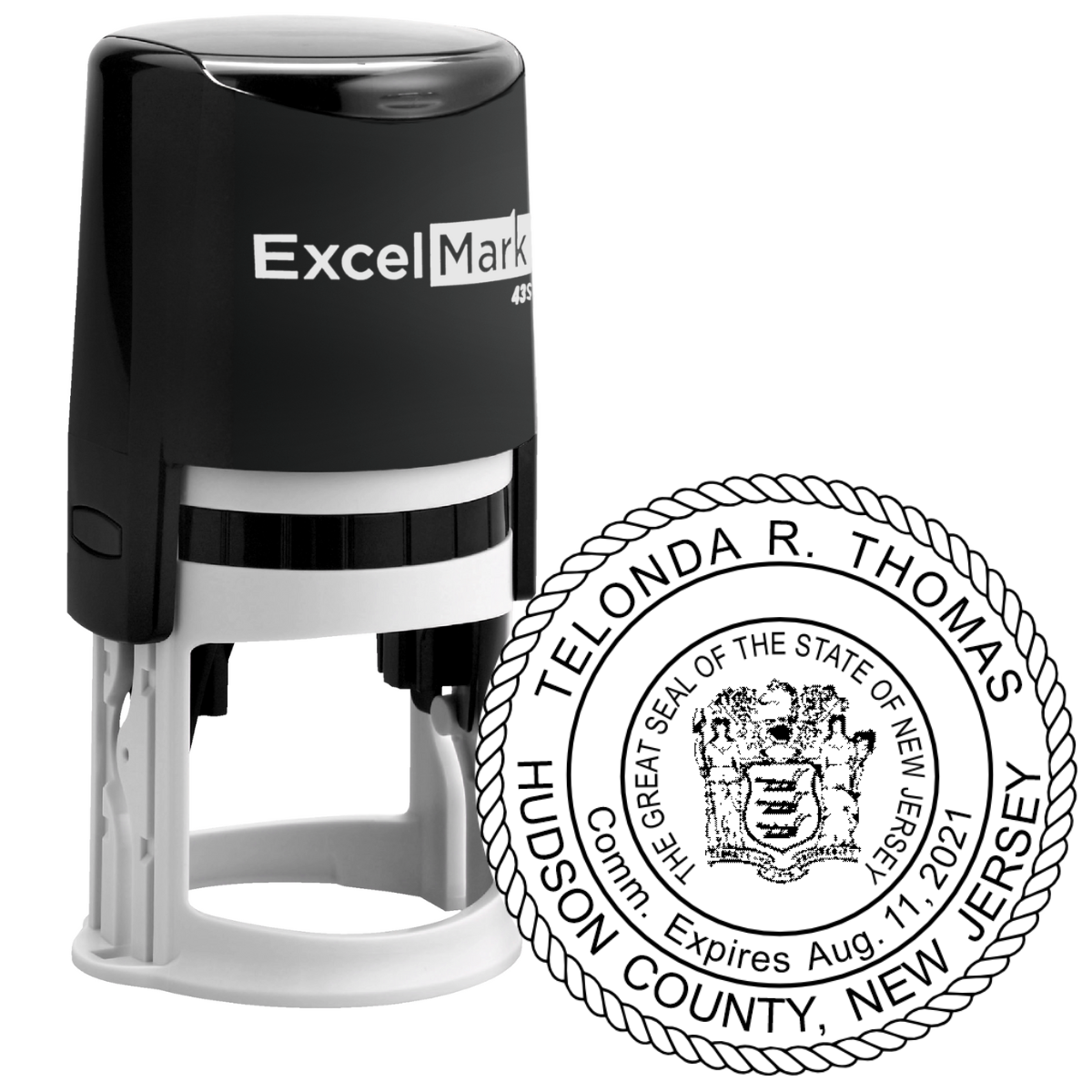 New Jersey County Court Seal Stamp | Schwaab, Inc