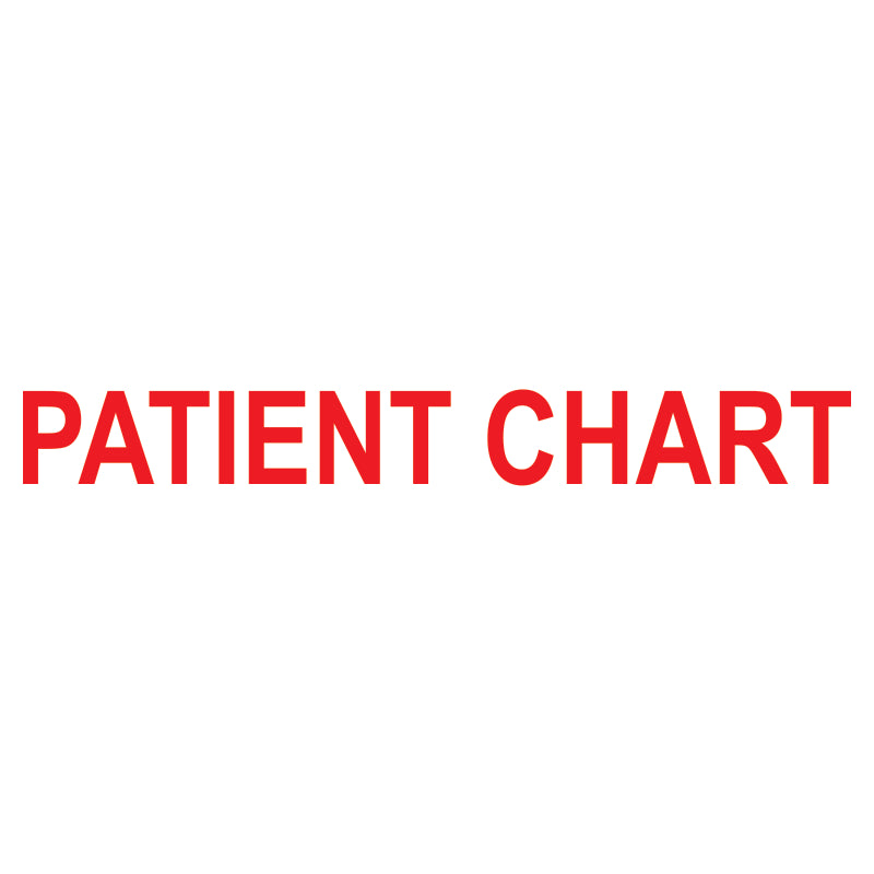 Patient Chart Self-Inking Stamp