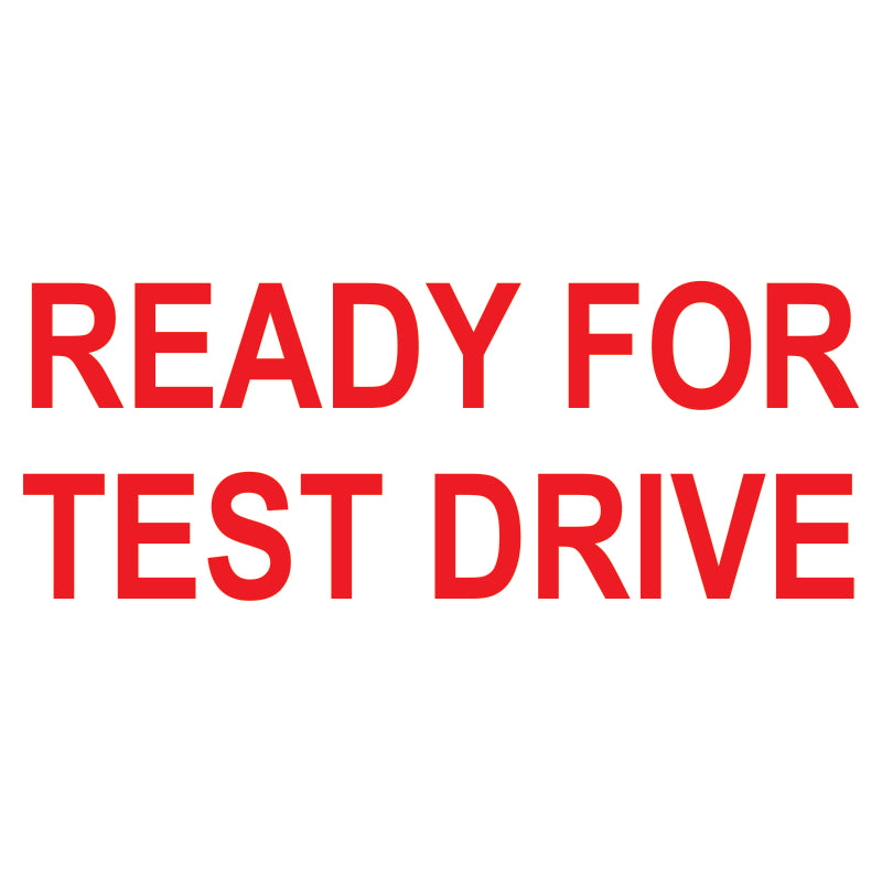 Ready For Test Drive Self-Inking Stamp