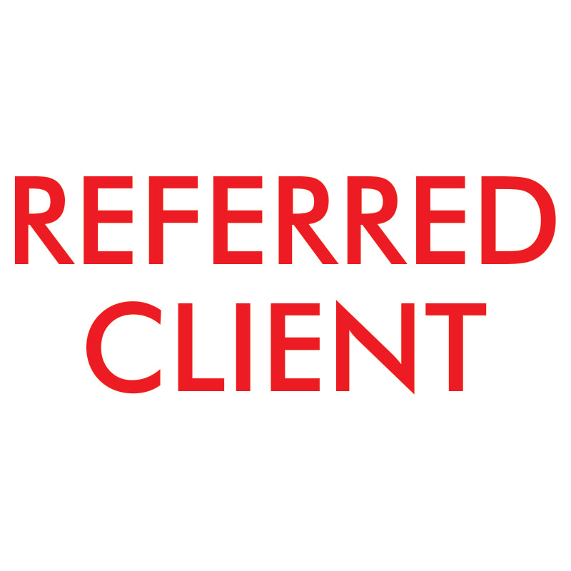 Referred Client Self-Inking Stamp