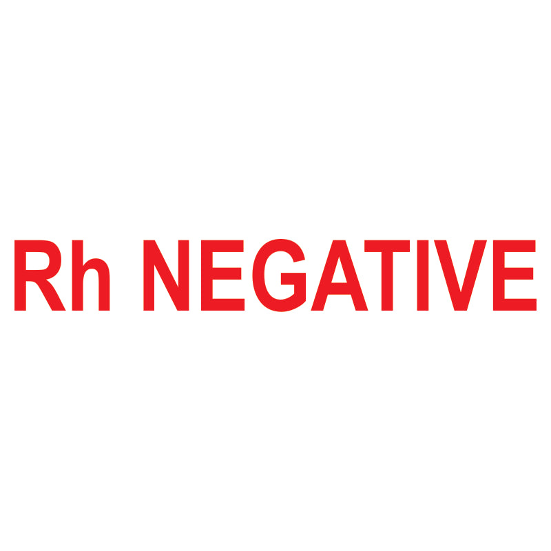 RH Negative Self-Inking Stamp