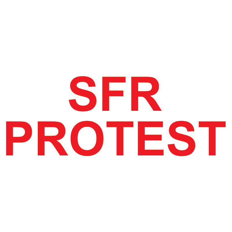SFR Protest Self-Inking Stamp