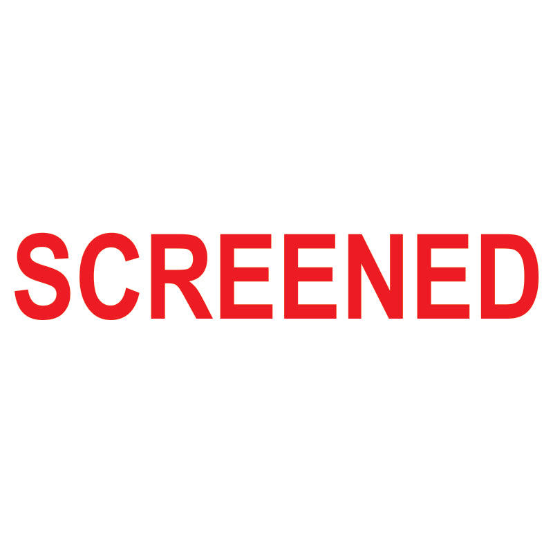 Screened Self-Inking Stamp