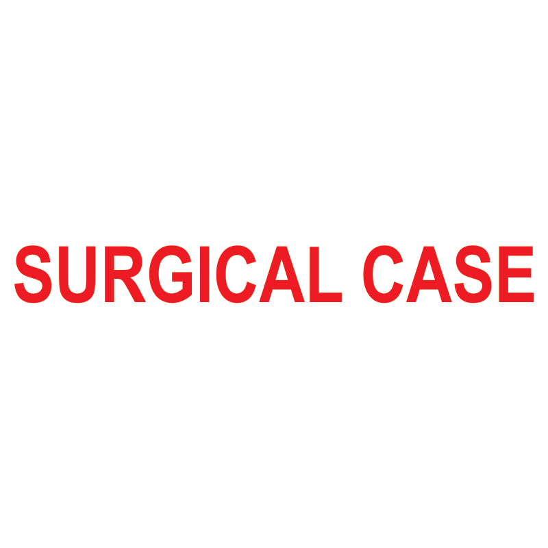 Surgical Case Self-Inking Stamp