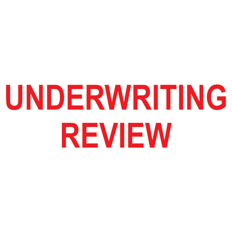 Underwriting Review Self-Inking Stamp