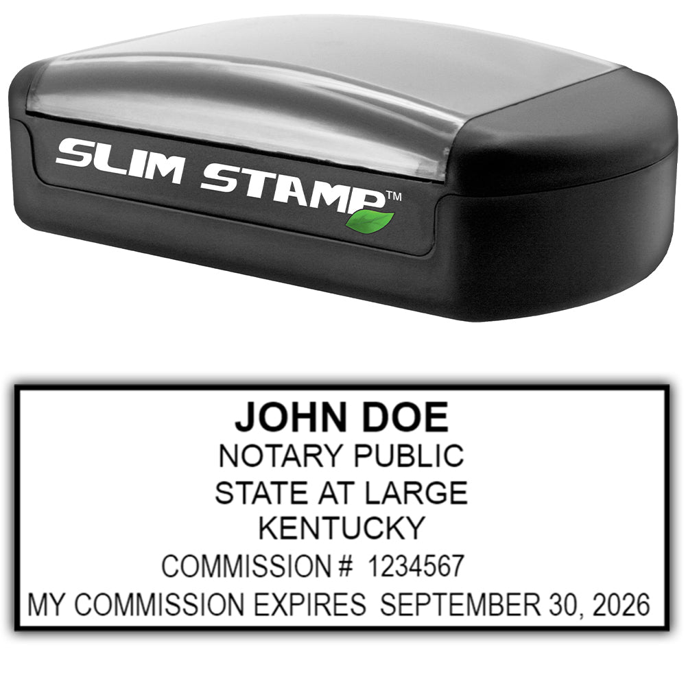 Super Slim Kentucky Notary Stamp