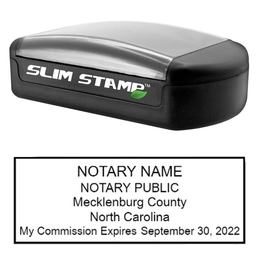 Super Slim North Carolina Notary Stamp | Schwaab, Inc