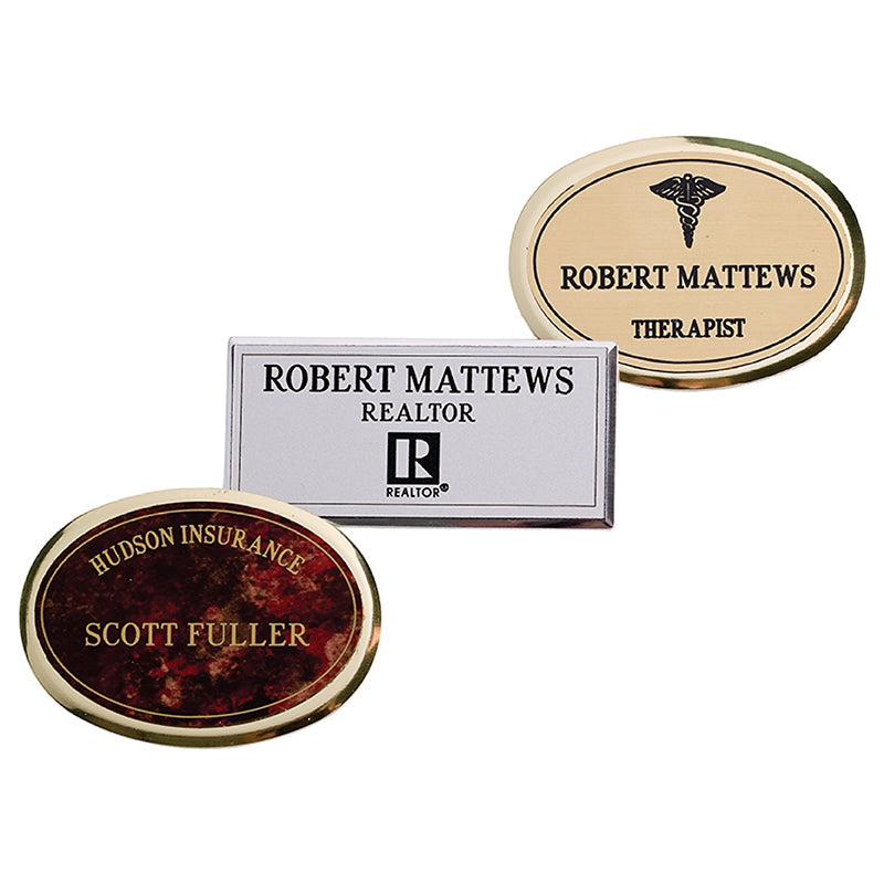 Designer Engraved Badges | Schwaab, Inc